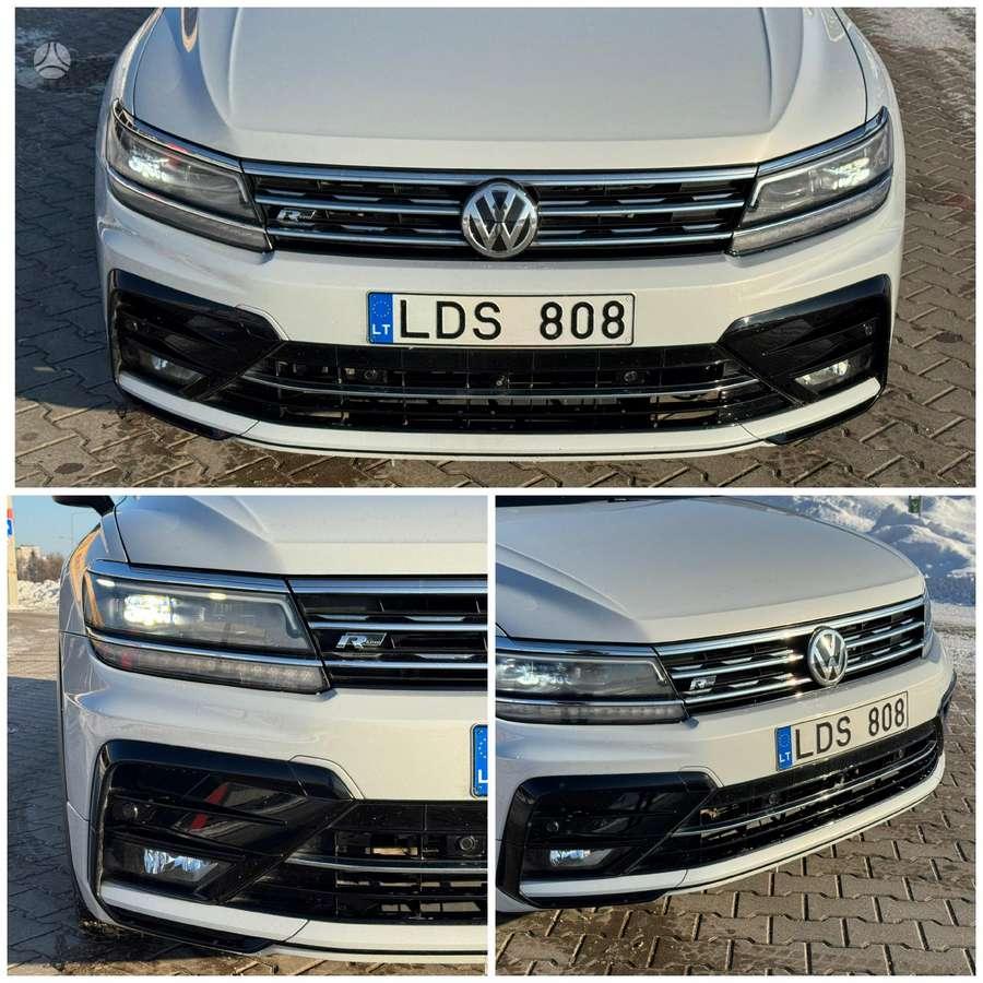 White Volkswagen Tiguan 2018 in Vilnius, with an engine capacity of 1.98 L and mileage of 178 thousand km for 16900 €, photo 10 on AUTOMOTO.COM.LV