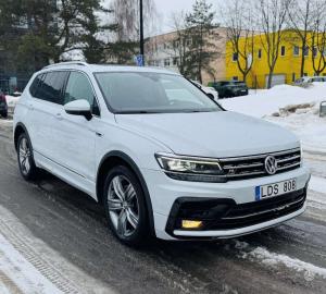 Balts Volkswagen Tiguan 2018 Viļņa, ar dzinēja tilpumu 2.00 L un nobraukumu 180 tūkst. km par 15950 €, foto  vietnē AUTOMOTO.COM.LV