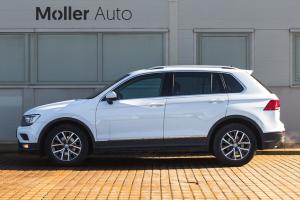 White Volkswagen Tiguan 2018 in Ventspils, with an engine capacity of 1.40 L and mileage of 148 thousand km for 17100 €, photo 2 on AUTOMOTO.COM.LV