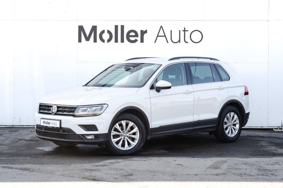 Balts Volkswagen Tiguan 2018 Rīga, ar dzinēja tilpumu 2.00 L un nobraukumu 138 tūkst. km par 17500 €, foto 1 vietnē AUTOMOTO.COM.LV