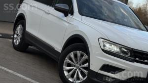 White Volkswagen Tiguan 2018 in Jurmala, with an engine capacity of 2.00 L and mileage of 0 thousand km for 14950 €, photo 7 on AUTOMOTO.COM.LV
