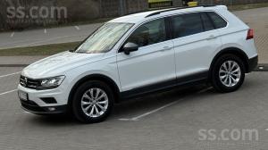 White Volkswagen Tiguan 2018 in Jurmala, with an engine capacity of 2.00 L and mileage of 0 thousand km for 14950 €, photo 10 on AUTOMOTO.COM.LV