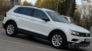 White Volkswagen Tiguan 2018 in Jurmala, with an engine capacity of 2.00 L and mileage of 0 thousand km for 14950 €, photo 11 on AUTOMOTO.COM.LV