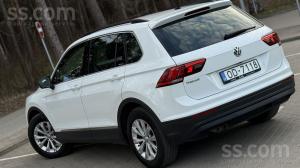 White Volkswagen Tiguan 2018 in Jurmala, with an engine capacity of 2.00 L and mileage of 0 thousand km for 14950 €, photo 14 on AUTOMOTO.COM.LV
