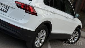 White Volkswagen Tiguan 2018 in Jurmala, with an engine capacity of 2.00 L and mileage of 0 thousand km for 14950 €, photo 15 on AUTOMOTO.COM.LV