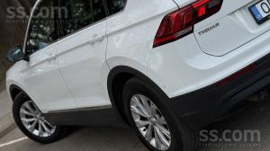 White Volkswagen Tiguan 2018 in Jurmala, with an engine capacity of 2.00 L and mileage of 0 thousand km for 14950 €, photo 16 on AUTOMOTO.COM.LV