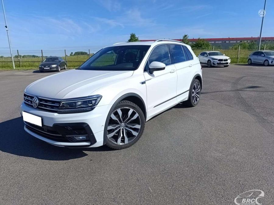 Balts Volkswagen Tiguan 2018 Viļņa, ar dzinēja tilpumu 1.97 L un nobraukumu 96 tūkst. km par 19900 €, foto 1 vietnē AUTOMOTO.COM.LV