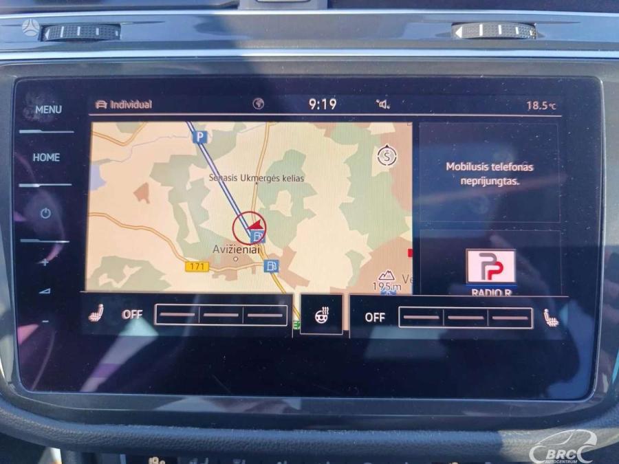 Balts Volkswagen Tiguan 2018 Viļņa, ar dzinēja tilpumu 1.97 L un nobraukumu 96 tūkst. km par 19900 €, foto 25 vietnē AUTOMOTO.COM.LV