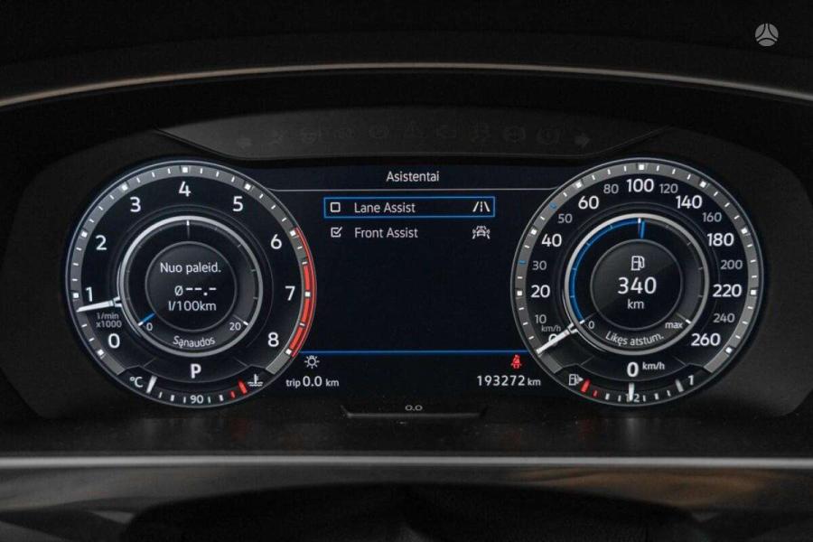 Balts Volkswagen Tiguan 2018 Viļņa, ar dzinēja tilpumu 2.00 L un nobraukumu 193 tūkst. km par 17500 €, foto 11 vietnē AUTOMOTO.COM.LV