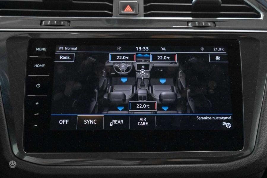 Balts Volkswagen Tiguan 2018 Viļņa, ar dzinēja tilpumu 2.00 L un nobraukumu 193 tūkst. km par 17500 €, foto 15 vietnē AUTOMOTO.COM.LV