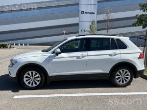 White Volkswagen Tiguan 2018 in Riga, with an engine capacity of 2.00 L and mileage of 150 thousand km for 16200 €, photo 3 on AUTOMOTO.COM.LV