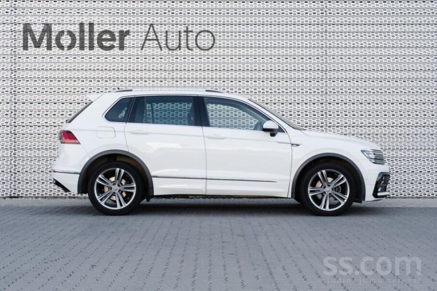 Balts Volkswagen Tiguan 2018 Rīga, ar dzinēja tilpumu 2.00 L un nobraukumu 151 tūkst. km par 18800 €, foto 6 vietnē AUTOMOTO.COM.LV