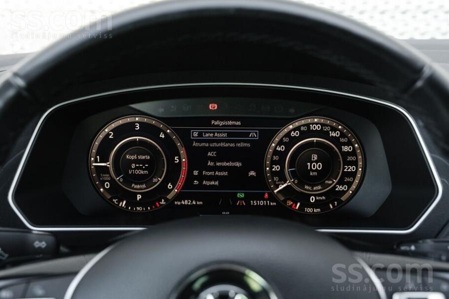 Balts Volkswagen Tiguan 2018 Rīga, ar dzinēja tilpumu 2.00 L un nobraukumu 151 tūkst. km par 18800 €, foto 15 vietnē AUTOMOTO.COM.LV