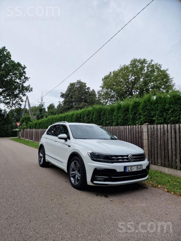 Balts Volkswagen Tiguan 2018 Rīga, ar dzinēja tilpumu 1.40 L un nobraukumu 86 tūkst. km par 19110 €, foto  vietnē AUTOMOTO.COM.LV