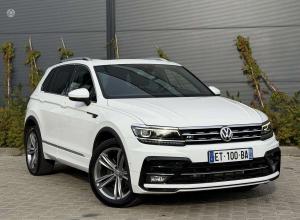 White Volkswagen Tiguan 2018 in Vilnius, with an engine capacity of 1.97 L and mileage of 214 thousand km for 16900 €, photo  on AUTOMOTO.COM.LV