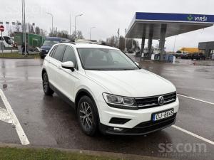Balts Volkswagen Tiguan 2019 Rīga, ar dzinēja tilpumu 2.00 L un nobraukumu 125 tūkst. km par 17900 €, foto  vietnē AUTOMOTO.COM.LV