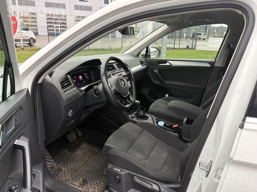 Balts Volkswagen Tiguan 2019 Rīga, ar dzinēja tilpumu 2.00 L un nobraukumu 125 tūkst. km par 17900 €, foto 6 vietnē AUTOMOTO.COM.LV