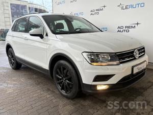 White Volkswagen Tiguan 2019 in Riga, with an engine capacity of 1.50 L and mileage of 118 thousand km for 18500 €, photo 6 on AUTOMOTO.COM.LV