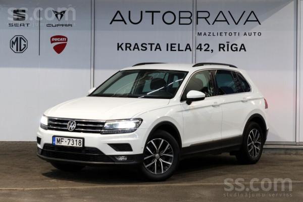 Balts Volkswagen Tiguan 2019 Rīga, ar dzinēja tilpumu 2.00 L un nobraukumu 192 tūkst. km par 17500 €, foto 1 vietnē AUTOMOTO.COM.LV