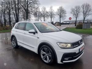 White Volkswagen Tiguan 2019 in Taurage, with an engine capacity of 2.00 L and mileage of 280 thousand km for 14999 €, photo  on AUTOMOTO.COM.LV