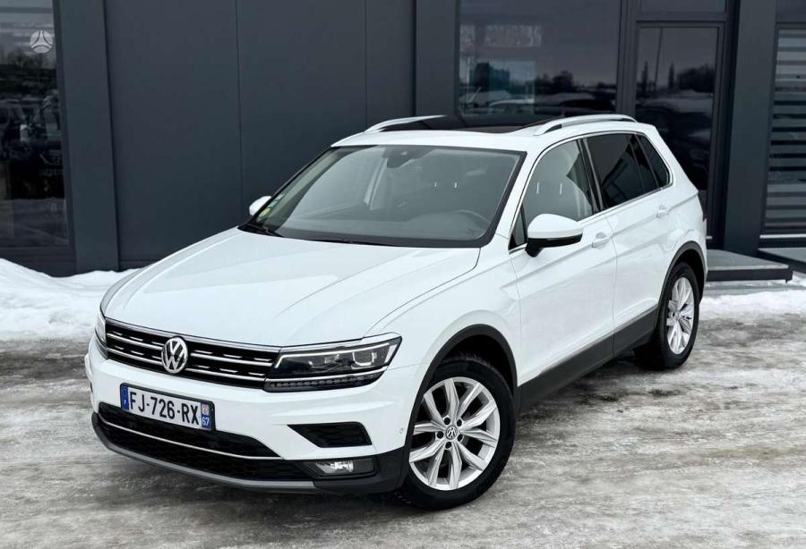 Balts Volkswagen Tiguan 2019 Tauragė, ar dzinēja tilpumu 2.00 L un nobraukumu 252 tūkst. km par 14400 €, foto 4 vietnē AUTOMOTO.COM.LV