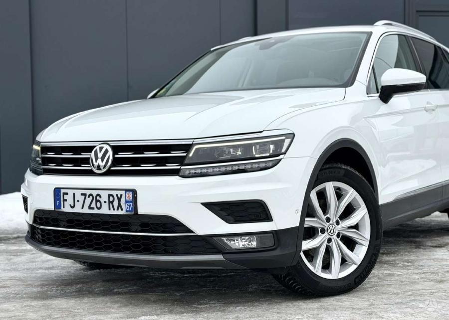 Balts Volkswagen Tiguan 2019 Tauragė, ar dzinēja tilpumu 2.00 L un nobraukumu 252 tūkst. km par 14400 €, foto 5 vietnē AUTOMOTO.COM.LV