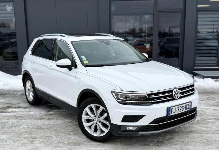 Balts Volkswagen Tiguan 2019 Tauragė, ar dzinēja tilpumu 2.00 L un nobraukumu 252 tūkst. km par 14400 €, foto 6 vietnē AUTOMOTO.COM.LV