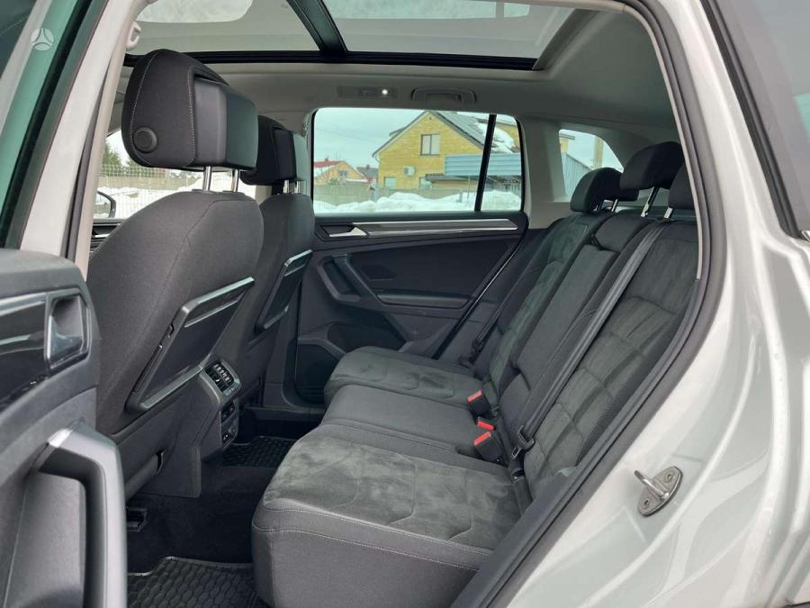 Balts Volkswagen Tiguan 2019 Tauragė, ar dzinēja tilpumu 1.97 L un nobraukumu 205 tūkst. km par 17700 €, foto 12 vietnē AUTOMOTO.COM.LV