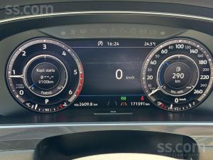 White Volkswagen Tiguan 2019 in Riga, with an engine capacity of 2.00 L and mileage of 171 thousand km for 19500 €, photo 13 on AUTOMOTO.COM.LV