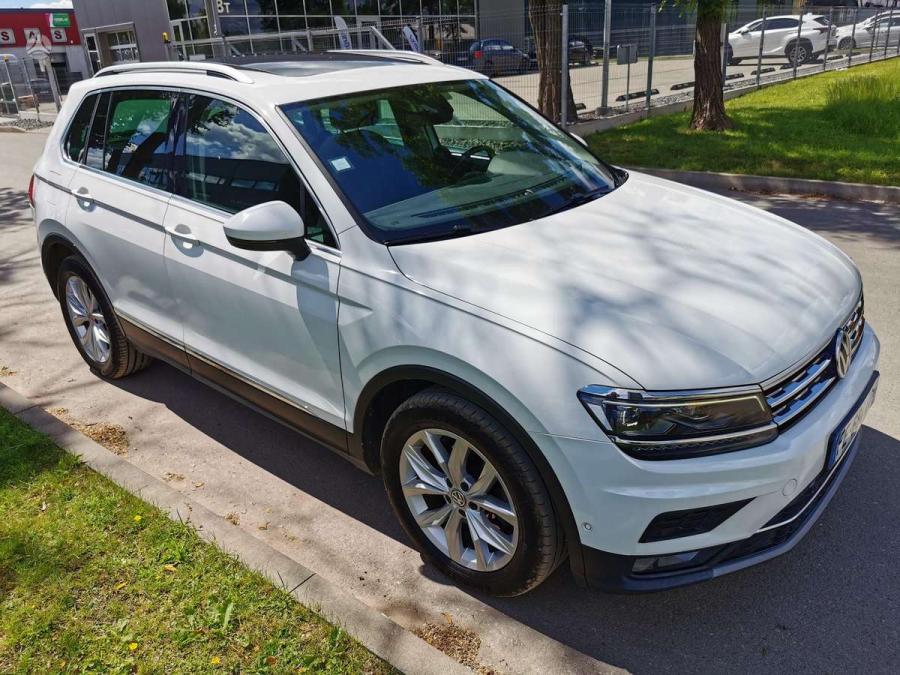 Balts Volkswagen Tiguan 2019 Kauņa, ar dzinēja tilpumu 1.97 L un nobraukumu 198 tūkst. km par 16500 €, foto 1 vietnē AUTOMOTO.COM.LV