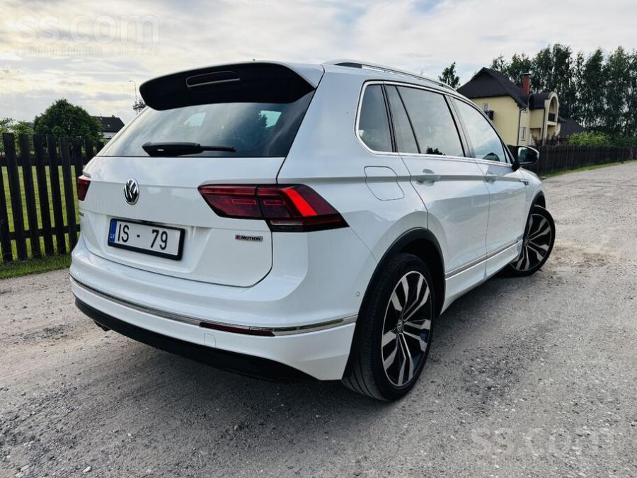 Balts Volkswagen Tiguan 2019 Rīga, ar dzinēja tilpumu 2.00 L un nobraukumu 140 tūkst. km par 25500 €, foto 4 vietnē AUTOMOTO.COM.LV