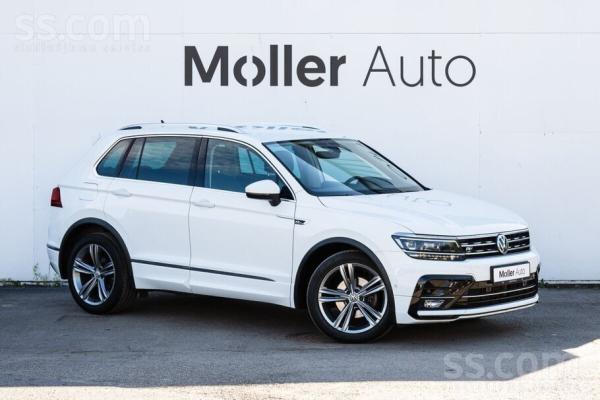 Balts Volkswagen Tiguan 2019 Rīga, ar dzinēja tilpumu 2.00 L un nobraukumu 101 tūkst. km par 21850 €, foto 2 vietnē AUTOMOTO.COM.LV
