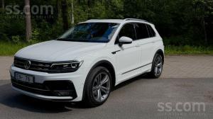 Balts Volkswagen Tiguan 2019 Rīga, ar dzinēja tilpumu 2.00 L un nobraukumu 161 tūkst. km par 21900 €, foto  vietnē AUTOMOTO.COM.LV