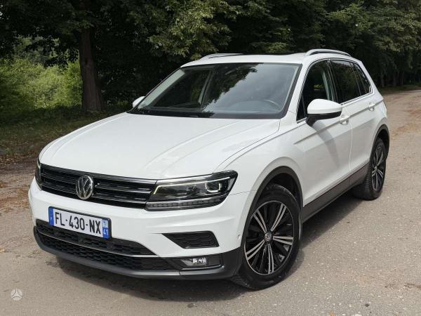 White Volkswagen Tiguan 2019 in Taurage, with an engine capacity of 2.00 L and mileage of 278 thousand km for 15500 €, photo 1 on AUTOMOTO.COM.LV