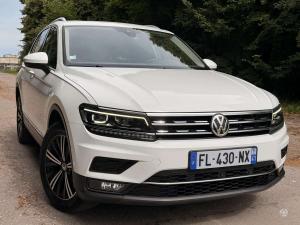White Volkswagen Tiguan 2019 in Taurage, with an engine capacity of 2.00 L and mileage of 278 thousand km for 15500 €, photo 3 on AUTOMOTO.COM.LV
