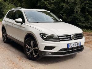 White Volkswagen Tiguan 2019 in Taurage, with an engine capacity of 2.00 L and mileage of 278 thousand km for 15500 €, photo 4 on AUTOMOTO.COM.LV