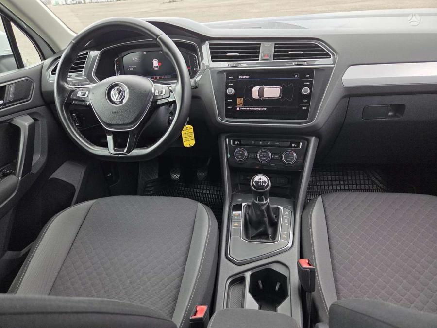 Balts Volkswagen Tiguan 2019 Kauņa, ar dzinēja tilpumu 1.60 L un nobraukumu 270 tūkst. km par 14950 €, foto 10 vietnē AUTOMOTO.COM.LV