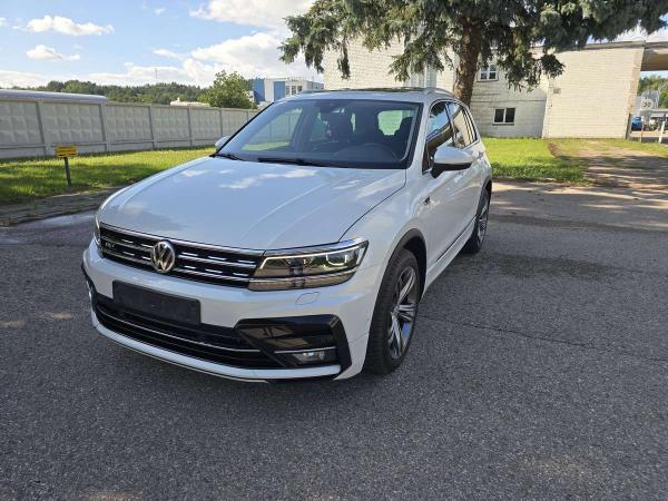 Balts Volkswagen Tiguan 2019 Prienai, ar dzinēja tilpumu 1.97 L un nobraukumu 101 tūkst. km par 18400 €, foto 1 vietnē AUTOMOTO.COM.LV