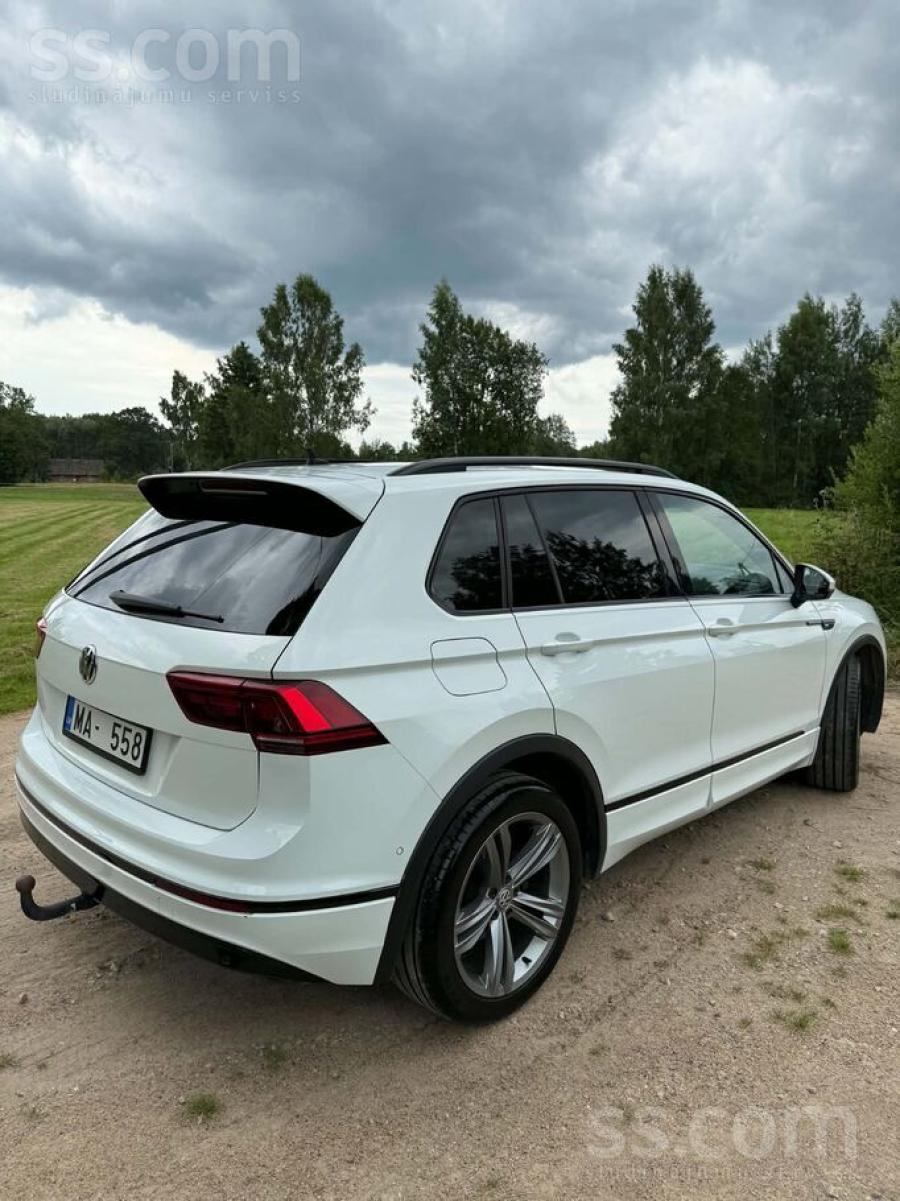 Balts Volkswagen Tiguan 2019 Cēsis, ar dzinēja tilpumu 2.00 L un nobraukumu 155 tūkst. km par 21850 €, foto 5 vietnē AUTOMOTO.COM.LV
