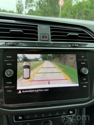 White Volkswagen Tiguan 2019 in Cesis, with an engine capacity of 2.00 L and mileage of 155 thousand km for 21850 €, photo 20 on AUTOMOTO.COM.LV