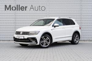 White Volkswagen Tiguan 2019 in Marupe, with an engine capacity of 2.00 L and mileage of 164 thousand km for 22150 €, photo  on AUTOMOTO.COM.LV