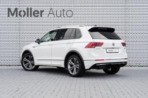 White Volkswagen Tiguan 2019 in Marupe, with an engine capacity of 2.00 L and mileage of 164 thousand km for 22150 €, photo 4 on AUTOMOTO.COM.LV