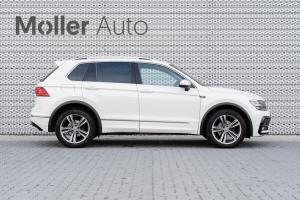 White Volkswagen Tiguan 2019 in Marupe, with an engine capacity of 2.00 L and mileage of 164 thousand km for 22150 €, photo 6 on AUTOMOTO.COM.LV