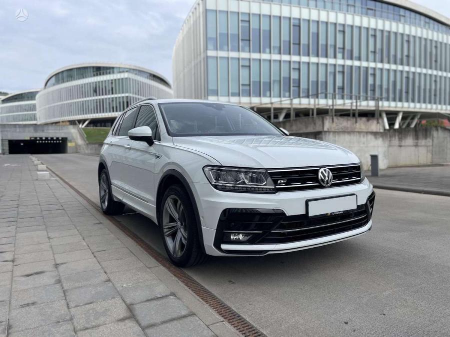 Balts Volkswagen Tiguan 2019 Viļņa, ar dzinēja tilpumu 1.98 L un nobraukumu 92 tūkst. km par 21500 €, foto 1 vietnē AUTOMOTO.COM.LV