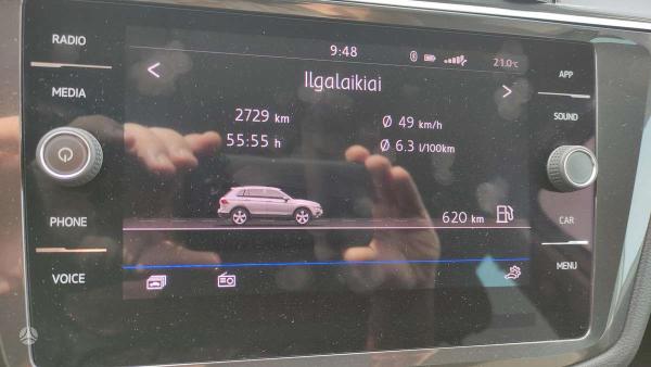 Balts Volkswagen Tiguan 2019 Viļņa, ar dzinēja tilpumu 1.50 L un nobraukumu 123 tūkst. km par 17950 €, foto 11 vietnē AUTOMOTO.COM.LV