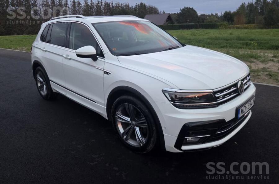 Balts Volkswagen Tiguan 2019 Rīga, ar dzinēja tilpumu 2.00 L un nobraukumu 210 tūkst. km par 17900 €, foto 3 vietnē AUTOMOTO.COM.LV