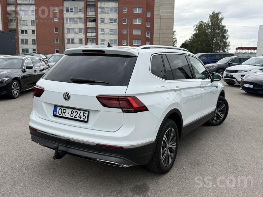 Balts Volkswagen Tiguan 2019 Jelgava, ar dzinēja tilpumu 2.00 L un nobraukumu 0 tūkst. km par 18750 €, foto 5 vietnē AUTOMOTO.COM.LV