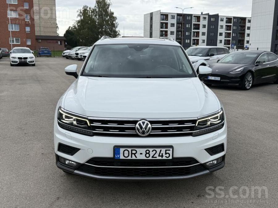 Balts Volkswagen Tiguan 2019 Jelgava, ar dzinēja tilpumu 2.00 L un nobraukumu 0 tūkst. km par 18750 €, foto 6 vietnē AUTOMOTO.COM.LV