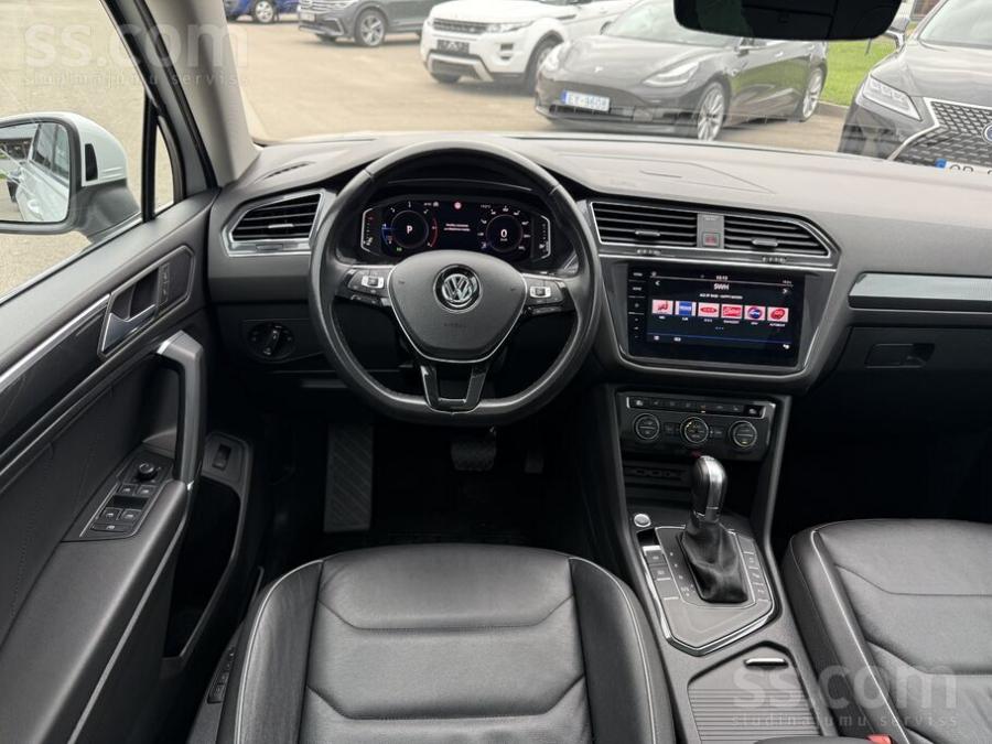 Balts Volkswagen Tiguan 2019 Jelgava, ar dzinēja tilpumu 2.00 L un nobraukumu 0 tūkst. km par 18750 €, foto 10 vietnē AUTOMOTO.COM.LV