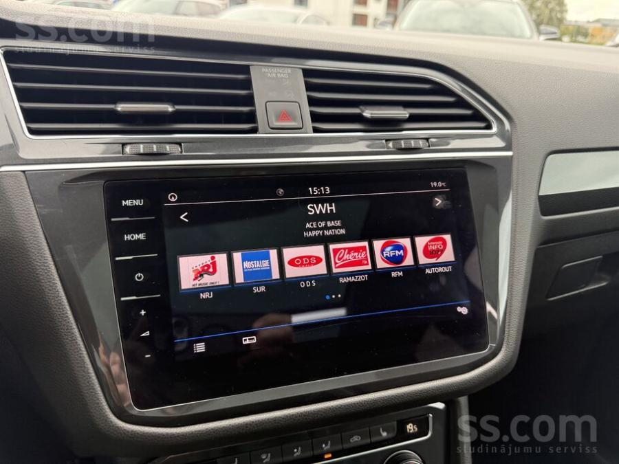 Balts Volkswagen Tiguan 2019 Jelgava, ar dzinēja tilpumu 2.00 L un nobraukumu 0 tūkst. km par 18750 €, foto 19 vietnē AUTOMOTO.COM.LV